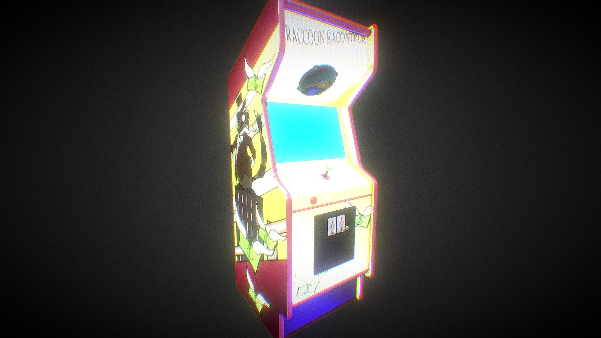 FNAF - Security Breach - Raccoon Raconteur - Download Free 3D model by ...