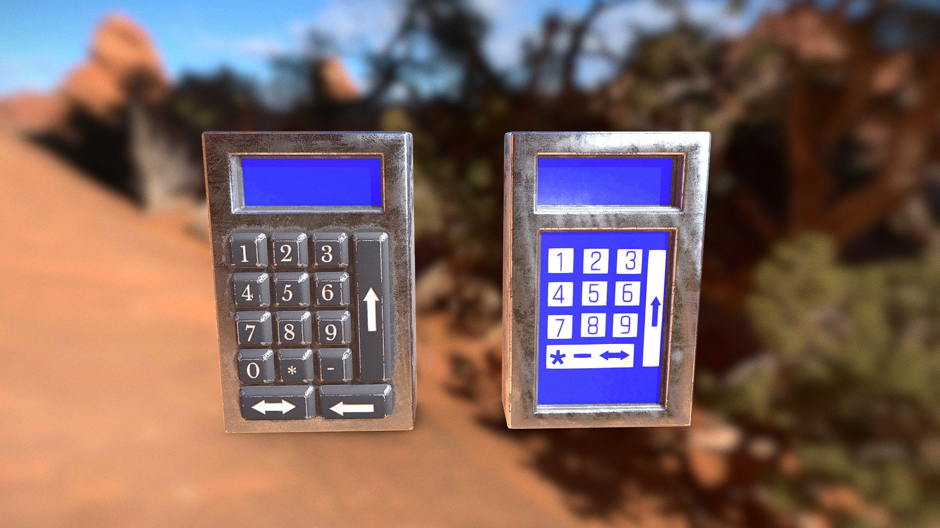 Password Panels - Download Free 3D model by Kelisei Ventura ...