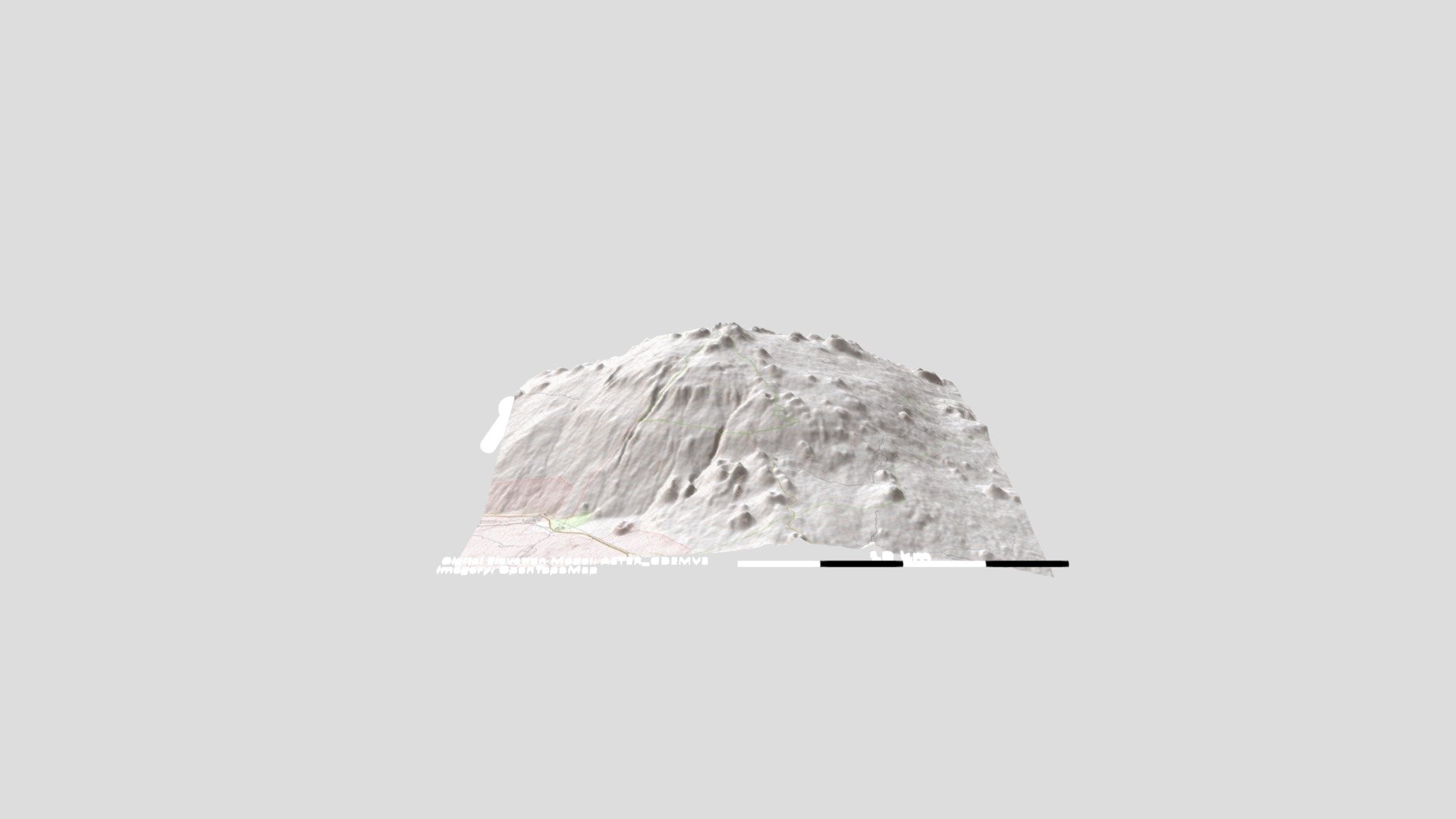 mauna kea topographic map - 3D model by jarrodstiver_2021 [9b00bdb ...