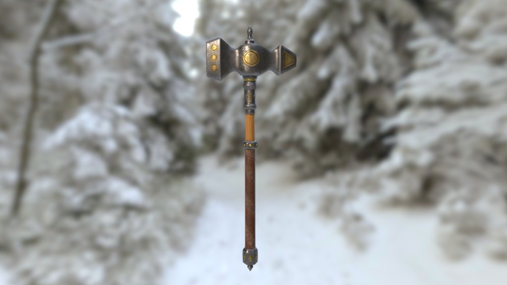 Medium Maul - 3D model by Emil (@emilwox) [9b00eec] - Sketchfab