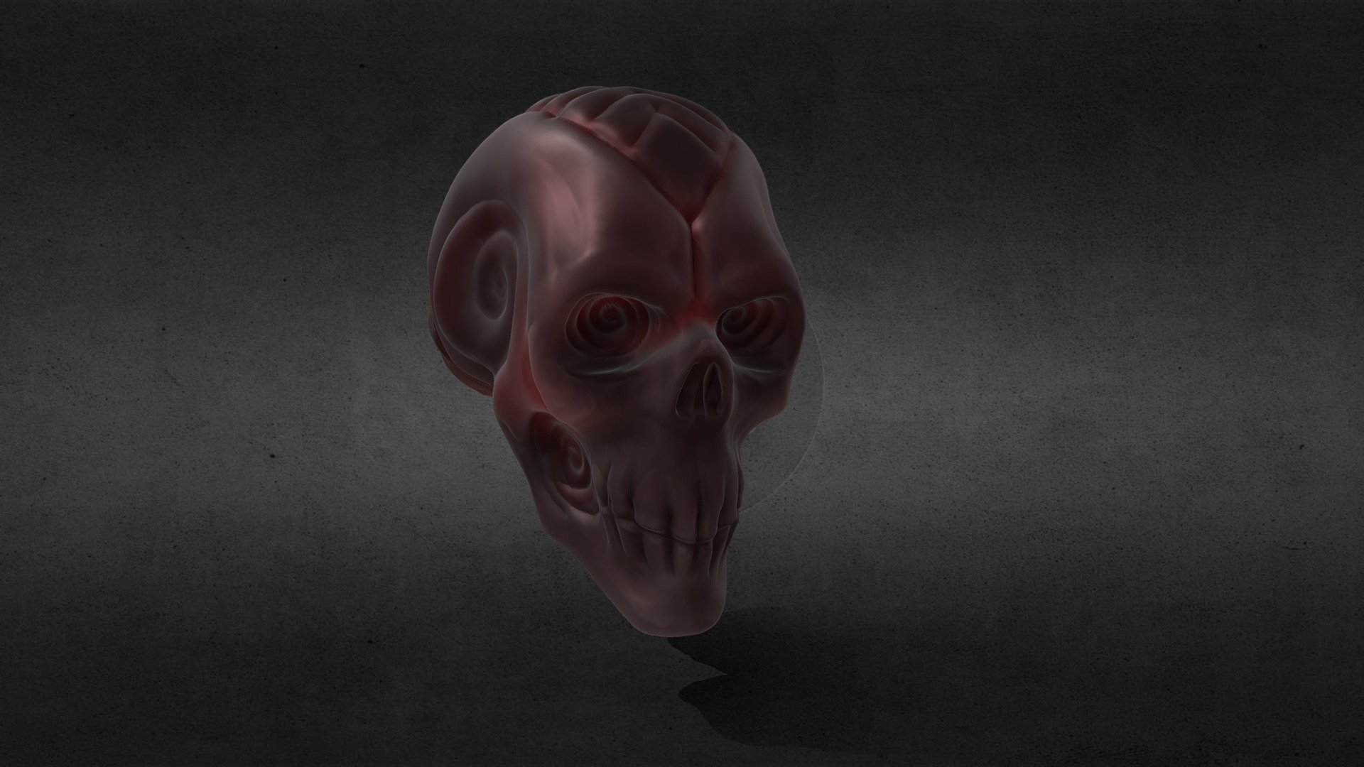 Red skull - Download Free 3D model by Darvida [9b01536] - Sketchfab