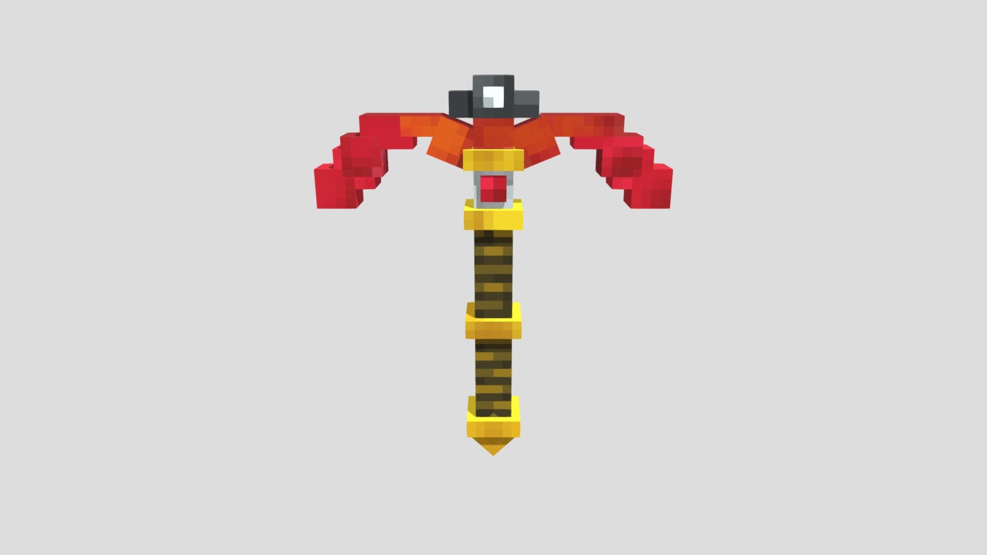 Frustration pickaxe - 3D model by drfuture [9b016c9] - Sketchfab