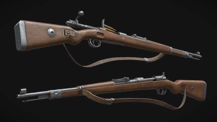 Kar98k 3D models - Sketchfab
