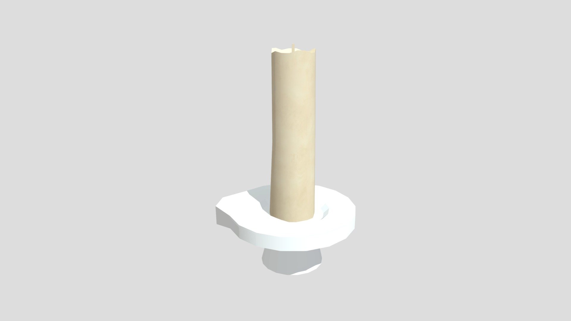 Candle - asset - World Builder Project - 3D model by MaddyKolberg ...
