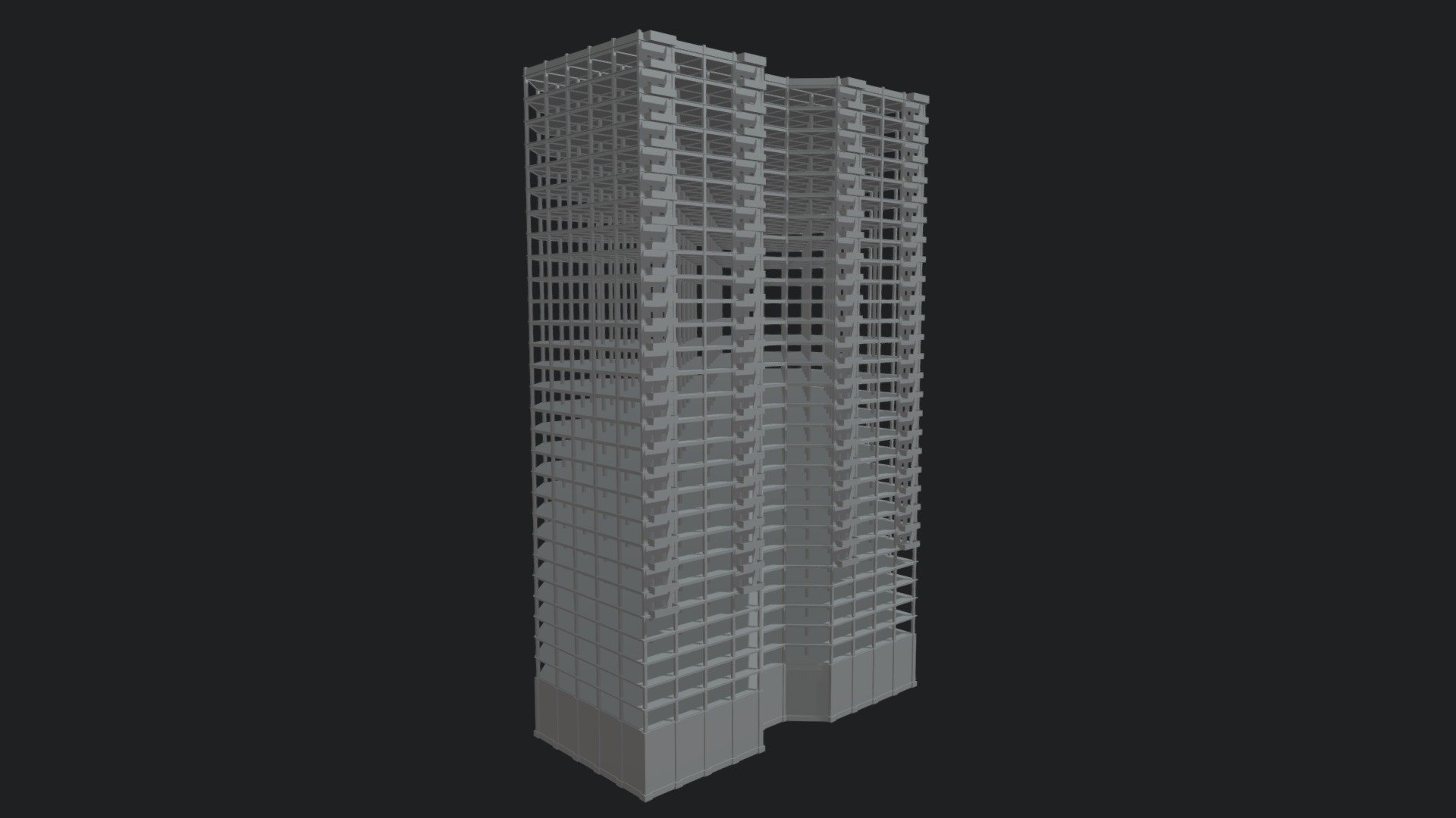 Structural Framework \ SF011 - 3D model by Amir Baloch (@amirbaloch) [9b03489] - Sketchfab