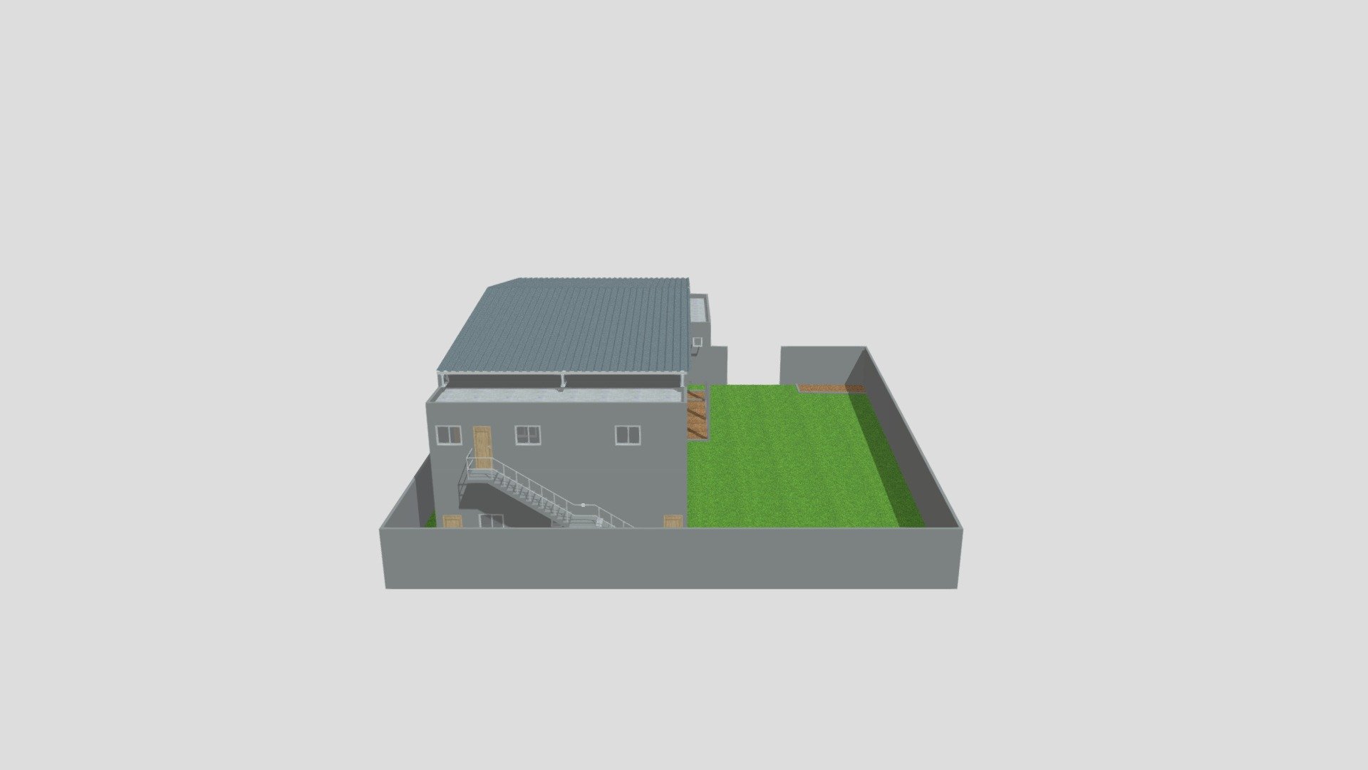 Arquitetura Sede GDM 3d - Download Free 3D model by engkalelpinato ...