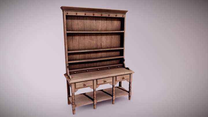 Old-shelf 3D models - Sketchfab