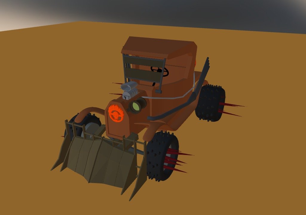 Modified Ford Model T - 3D model by Cédric Corriveau-Mercier ...