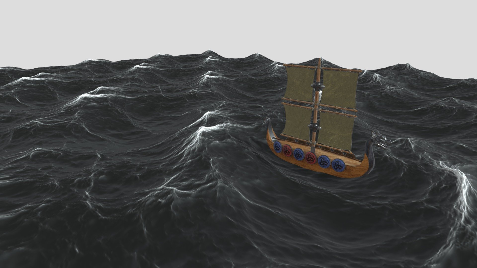 Animation of boat - 3D model by lawanya B (@lawabala2003) [9b0944c ...