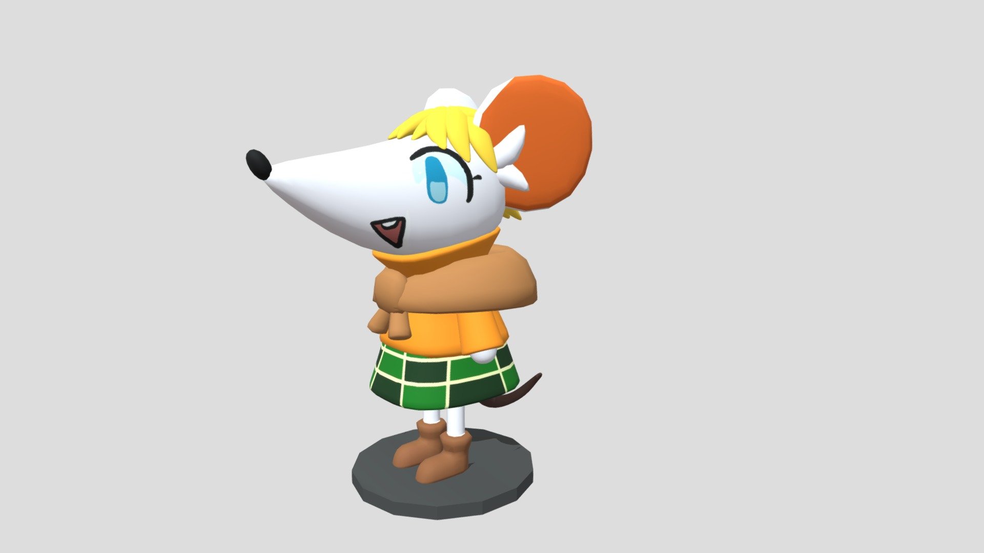 Figurilla Moushley PZ - 3D model by Dante271 [9b0ae62] - Sketchfab