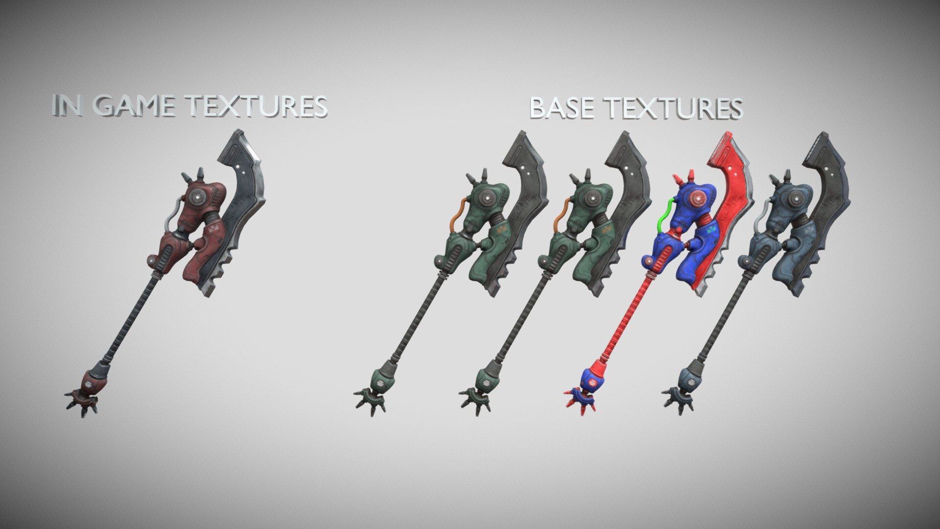 Warframe Tennogen: Barglak Grineer Axe - 3D model by travellingmerchant ...
