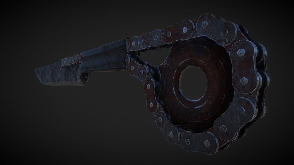 Chain Blade - 3D model by Shedmon [9b0bd68] - Sketchfab