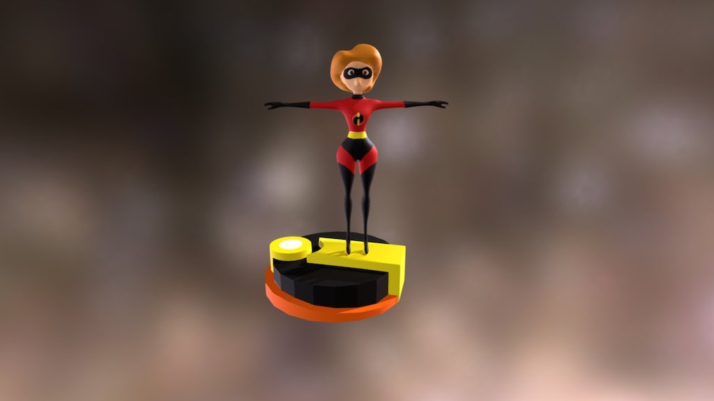 Elastigirl - 3D model by ainhoa.lopez.2016 [9b0bdde] - Sketchfab
