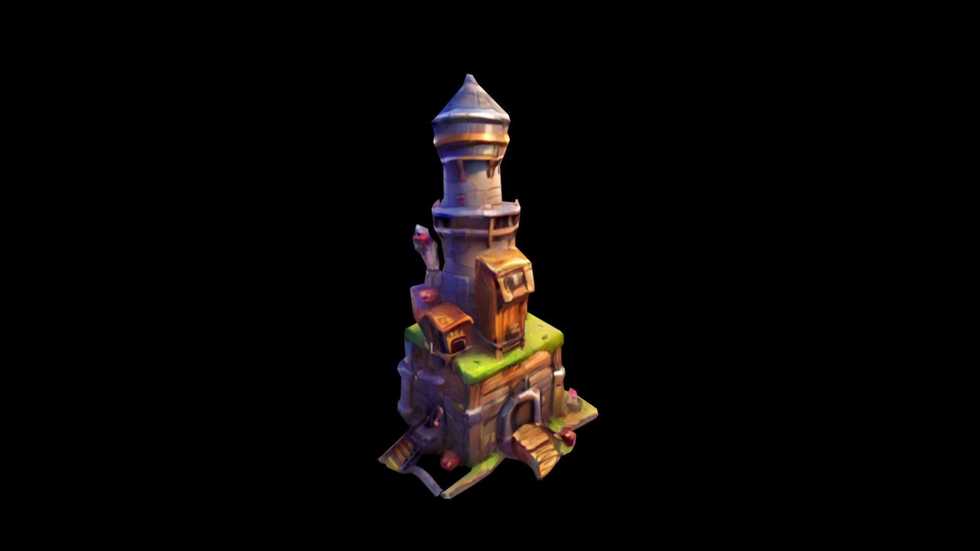 Tower Up 6777632d-3656-49ac-aa86-3bbb1a093f1e - Download Free 3D model ...