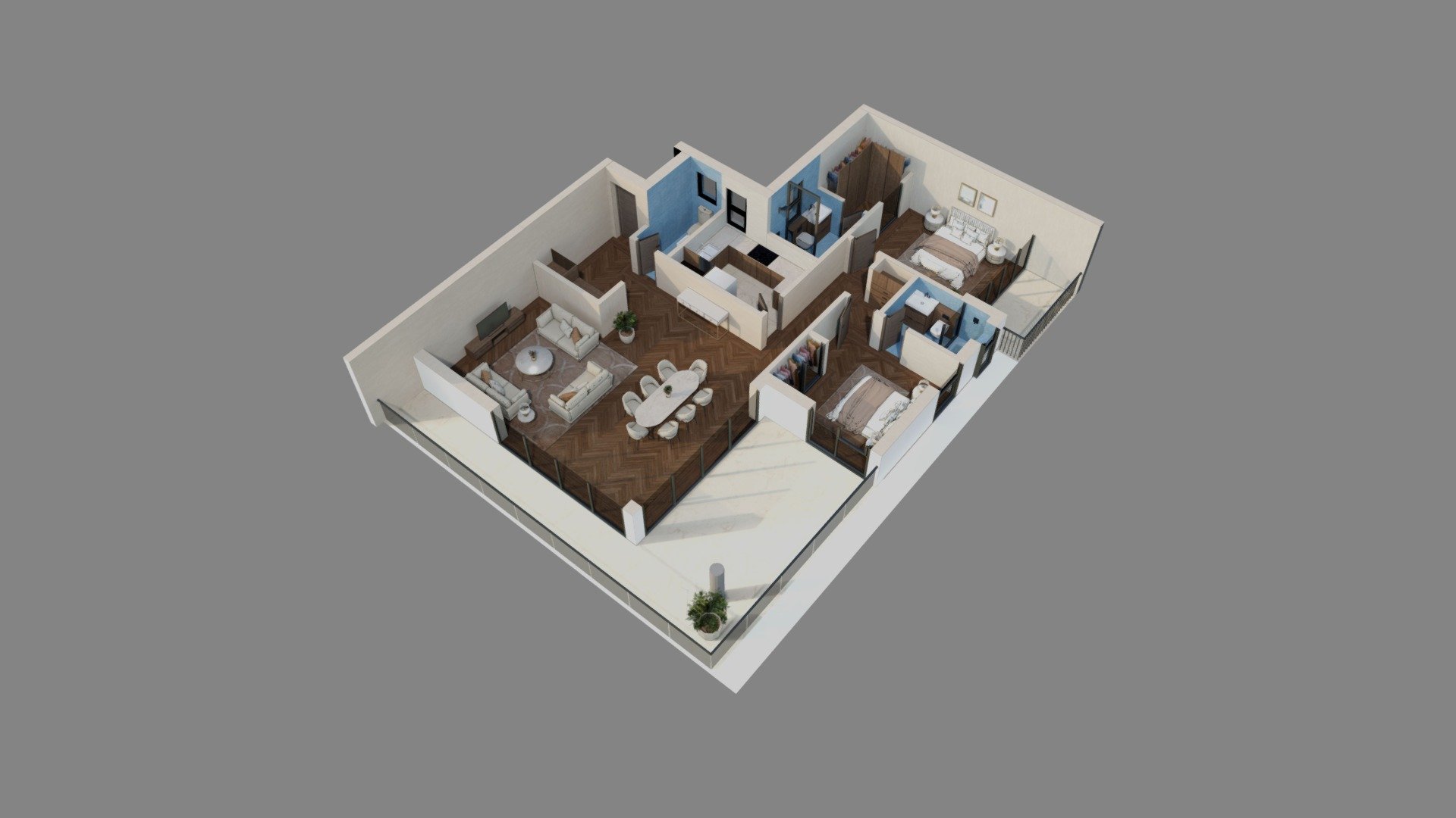Low-Poly 3D Plan for WebGL - 3D model by AbdelrahmanMohamed (@abelrahmanmohamed) [9b0e78b ...