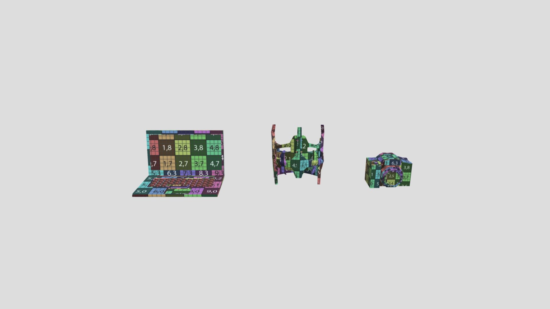 Uv Layout DZ - Download Free 3D model by slayer11 [9b0e796] - Sketchfab