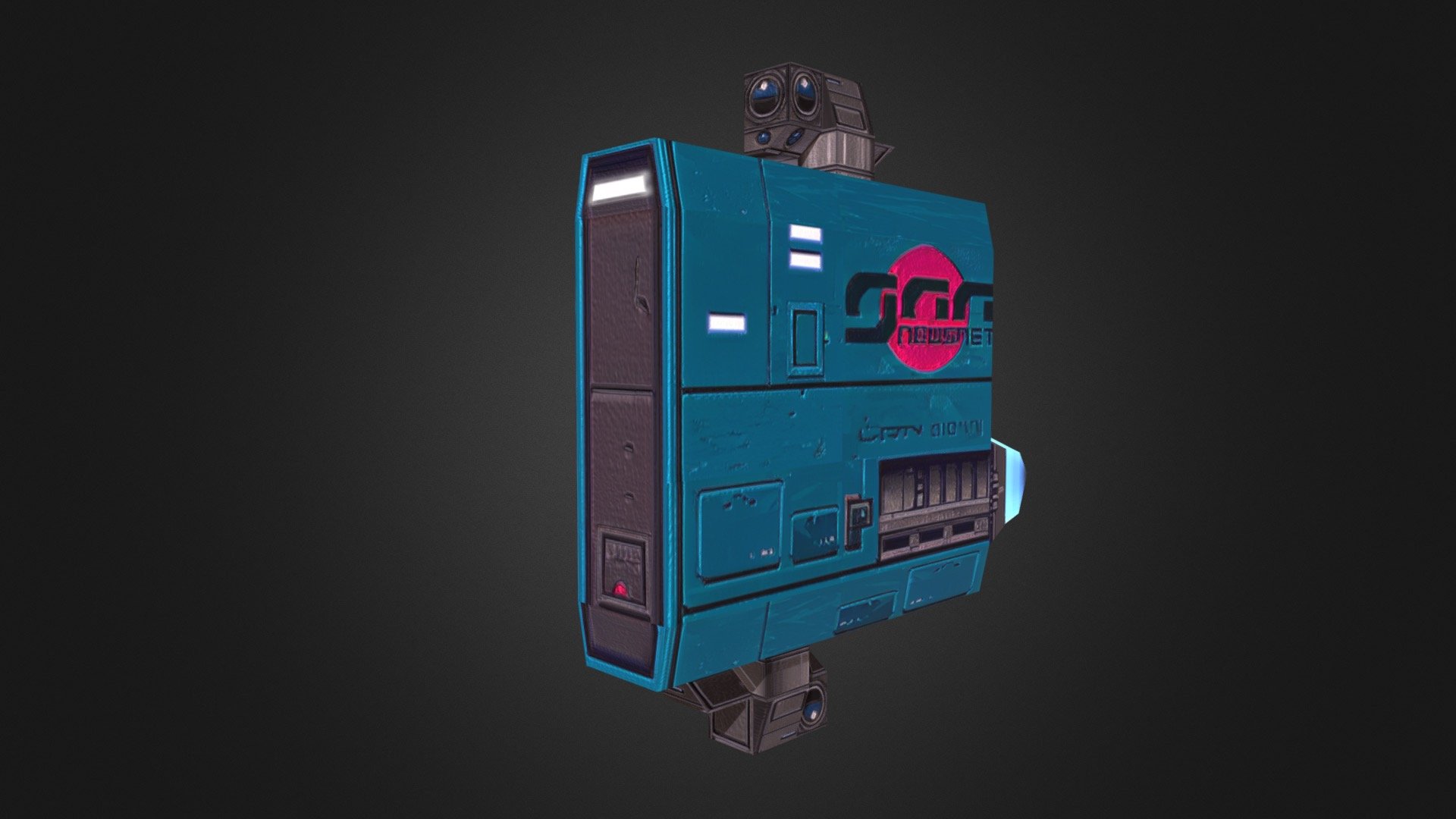 GNN News Media Ship - Download Free 3D model by gavinpgamer1 [9b135da ...