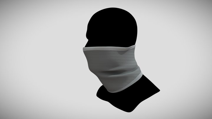 Half-mask 3D models - Sketchfab