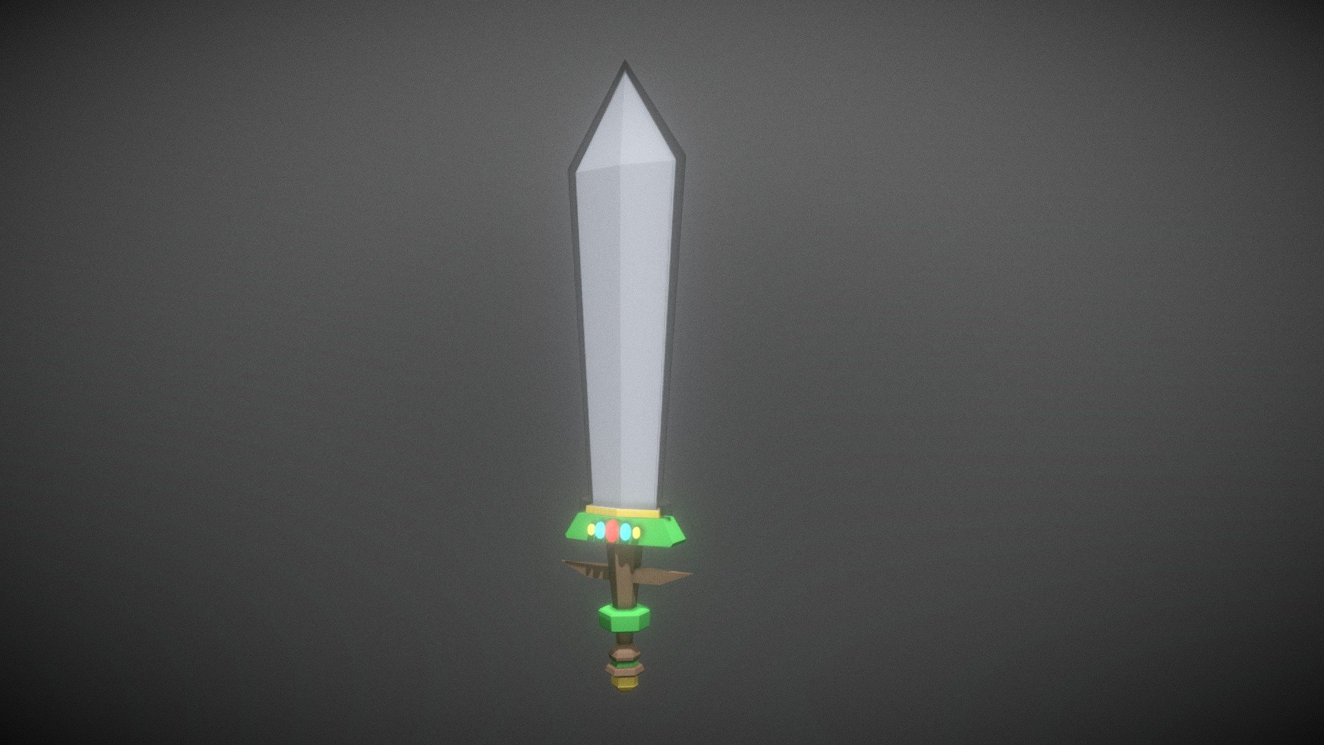 Cartoonish Sword - 3D model by Herculess.3d (@Hercules.arts) [9b1570a ...