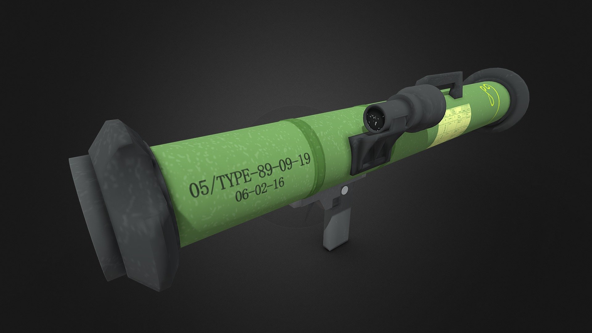 PF-89 AT Rocket launcher - Download Free 3D model by Martini-SF ...
