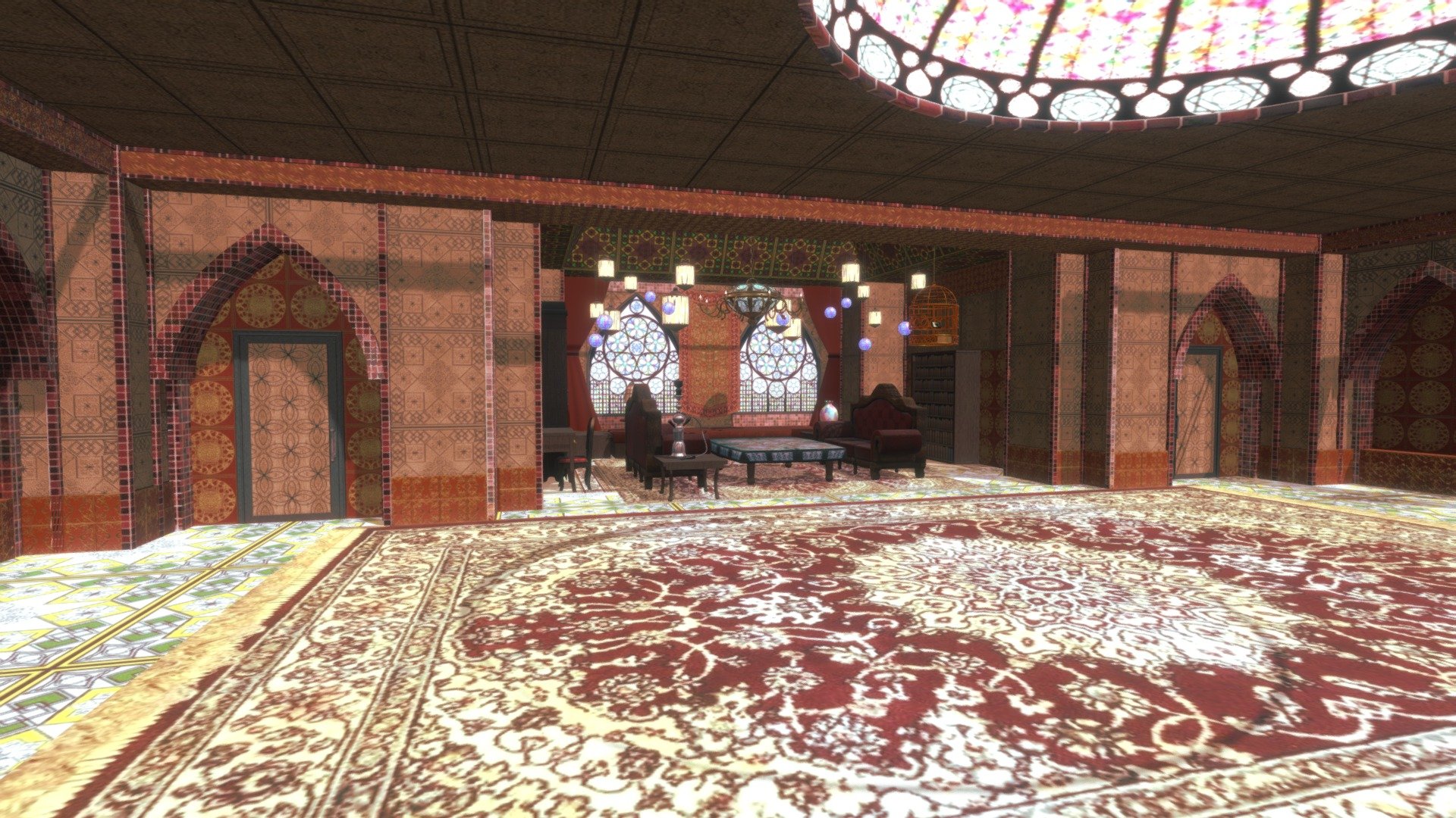 Arabia Room - 3D model by yuki (@yuki004002) [9b17546] - Sketchfab