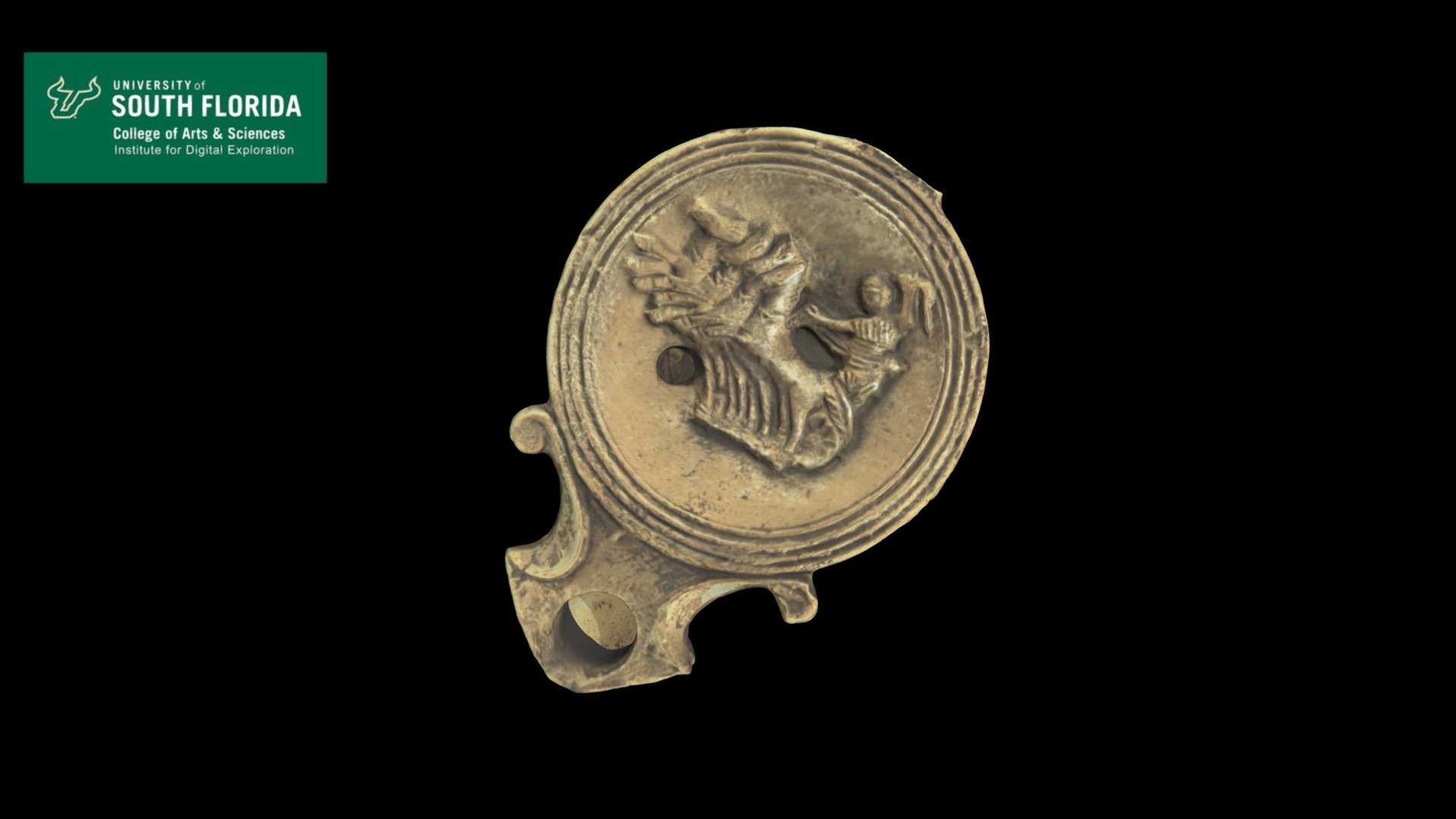 Roman Lamp - 3D model by USF Institute for Digital Exploration (IDEx ...