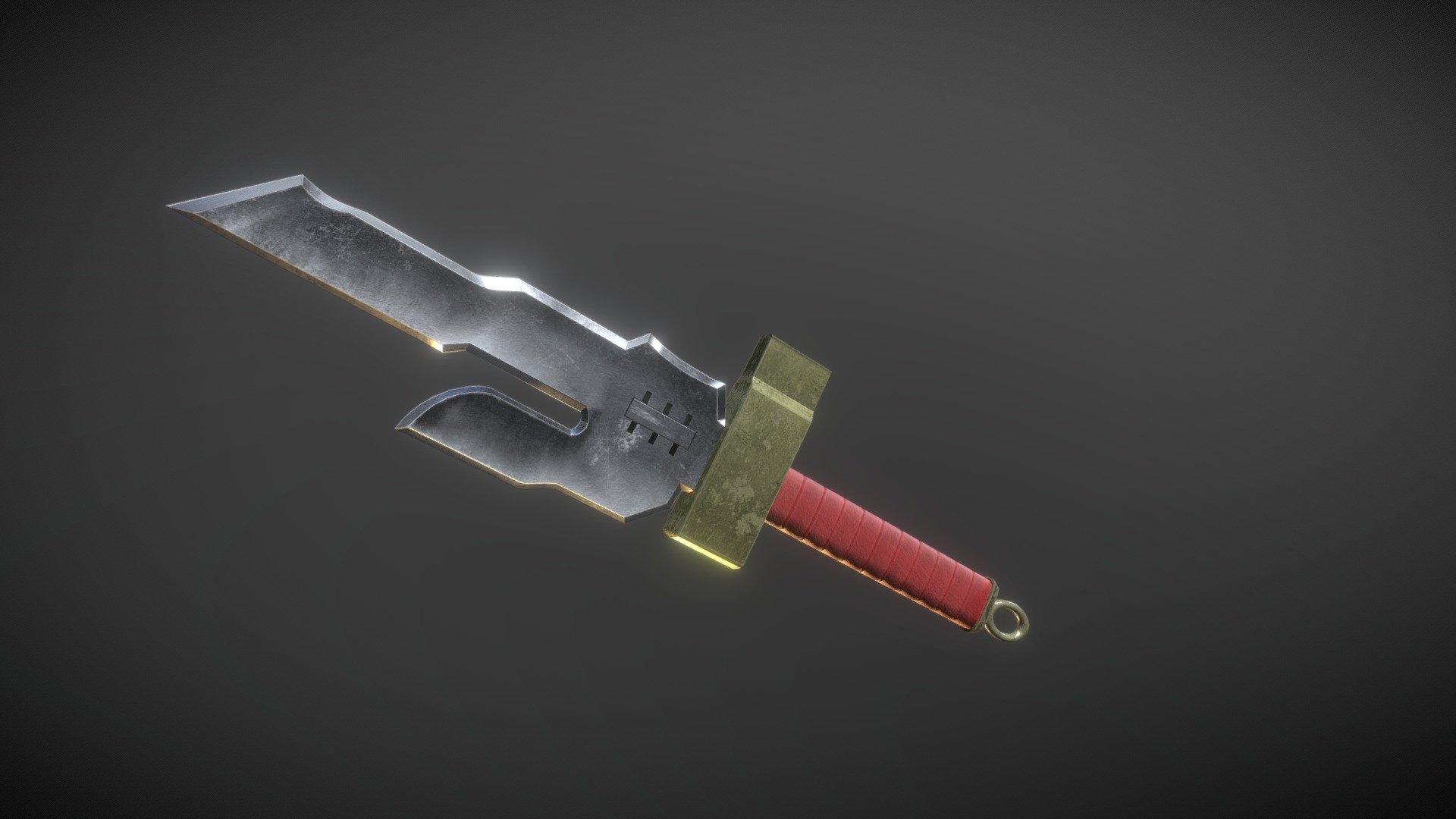Inverted Spear of Heaven Jujutsu Kaisen Weapon - 3D model by ...