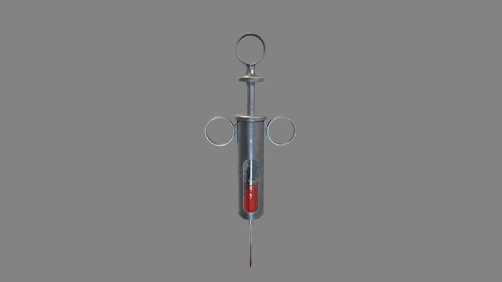 Syringe 3D models - Sketchfab
