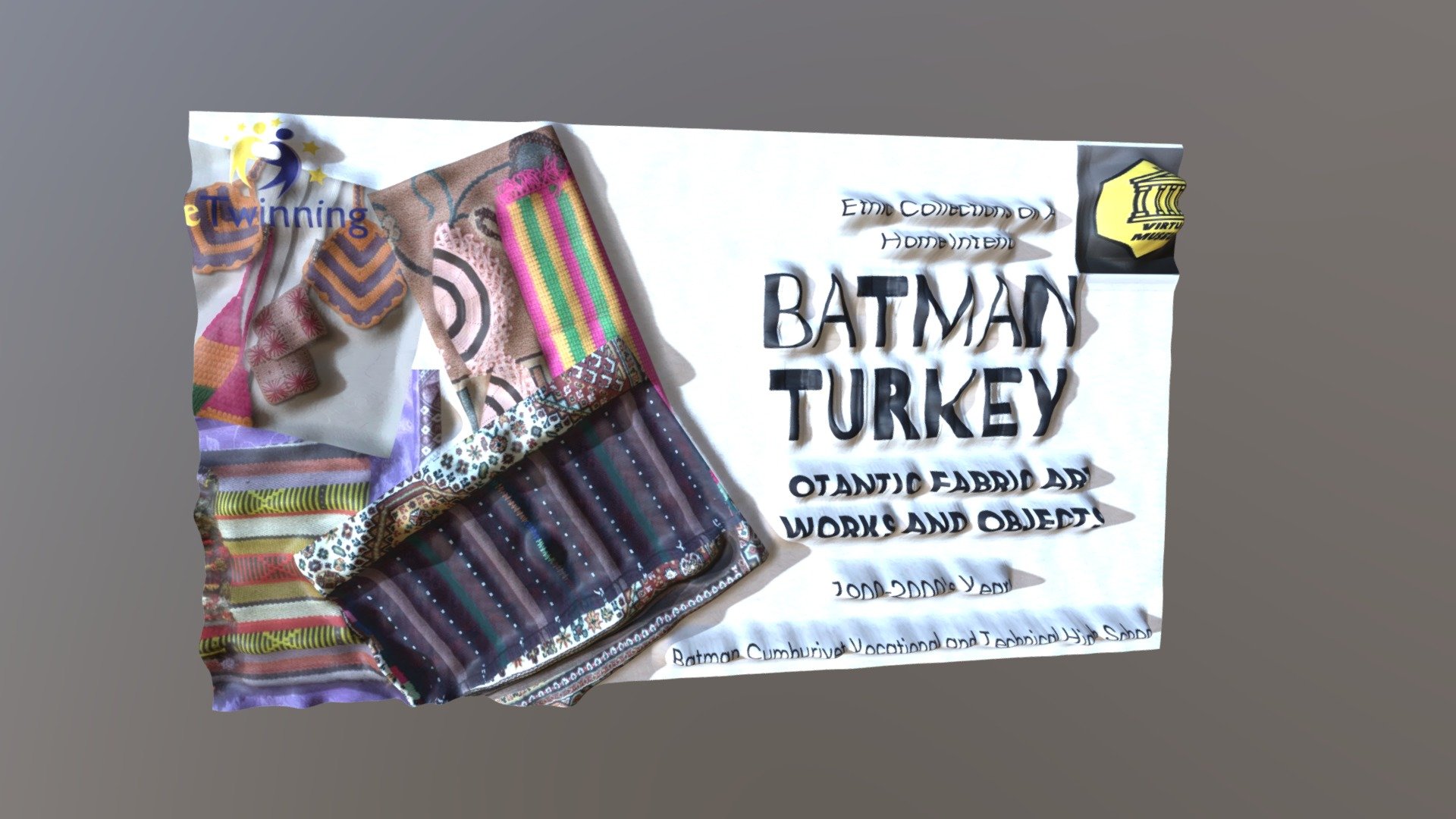 The Virtual Museum _Turkey_Batman_1 - Download Free 3D model by ...