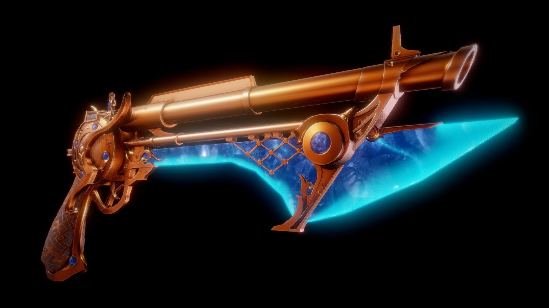 Pirate Hextech Weapon - 3D model by Dalopera3D [9b1c873] - Sketchfab