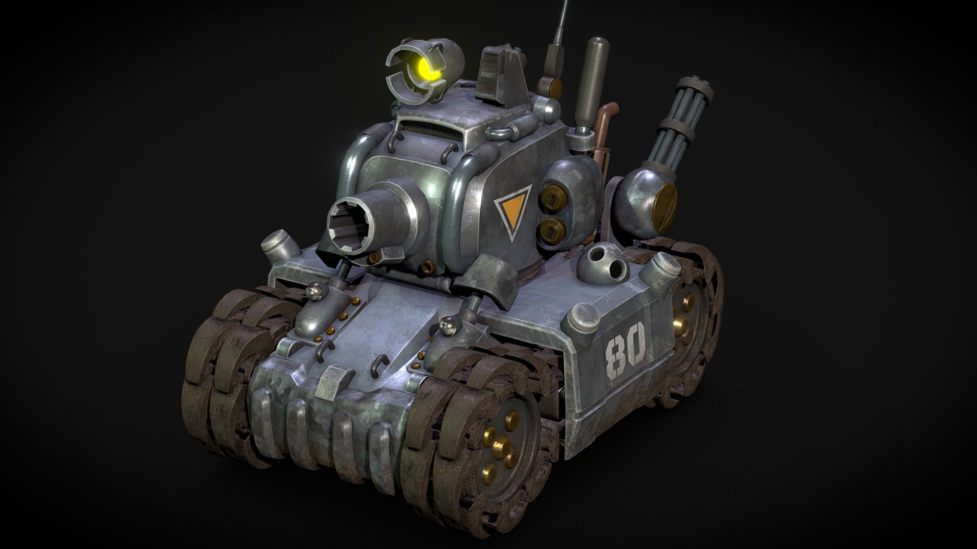 Metal Slug Tank - 3D model by DaTsan [9b1de51] - Sketchfab