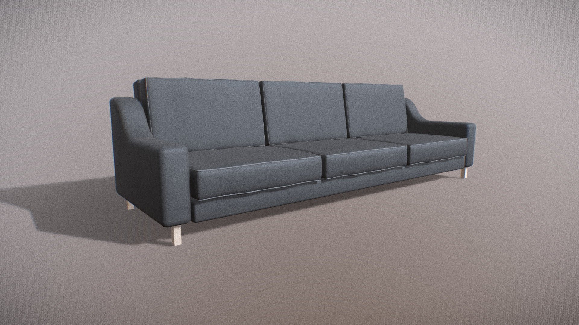 Modern Couch - Download Free 3D model by Sinematic3D [9b1e09a] - Sketchfab