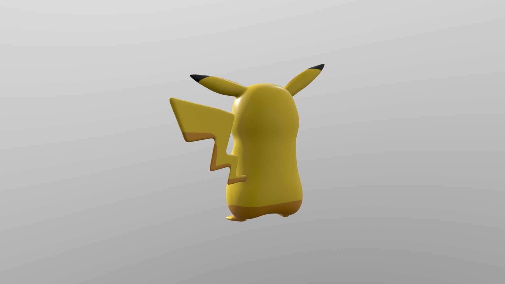 Pikachu - 3D model by Lady Laura (@lady_laura) [9b1eae5] - Sketchfab