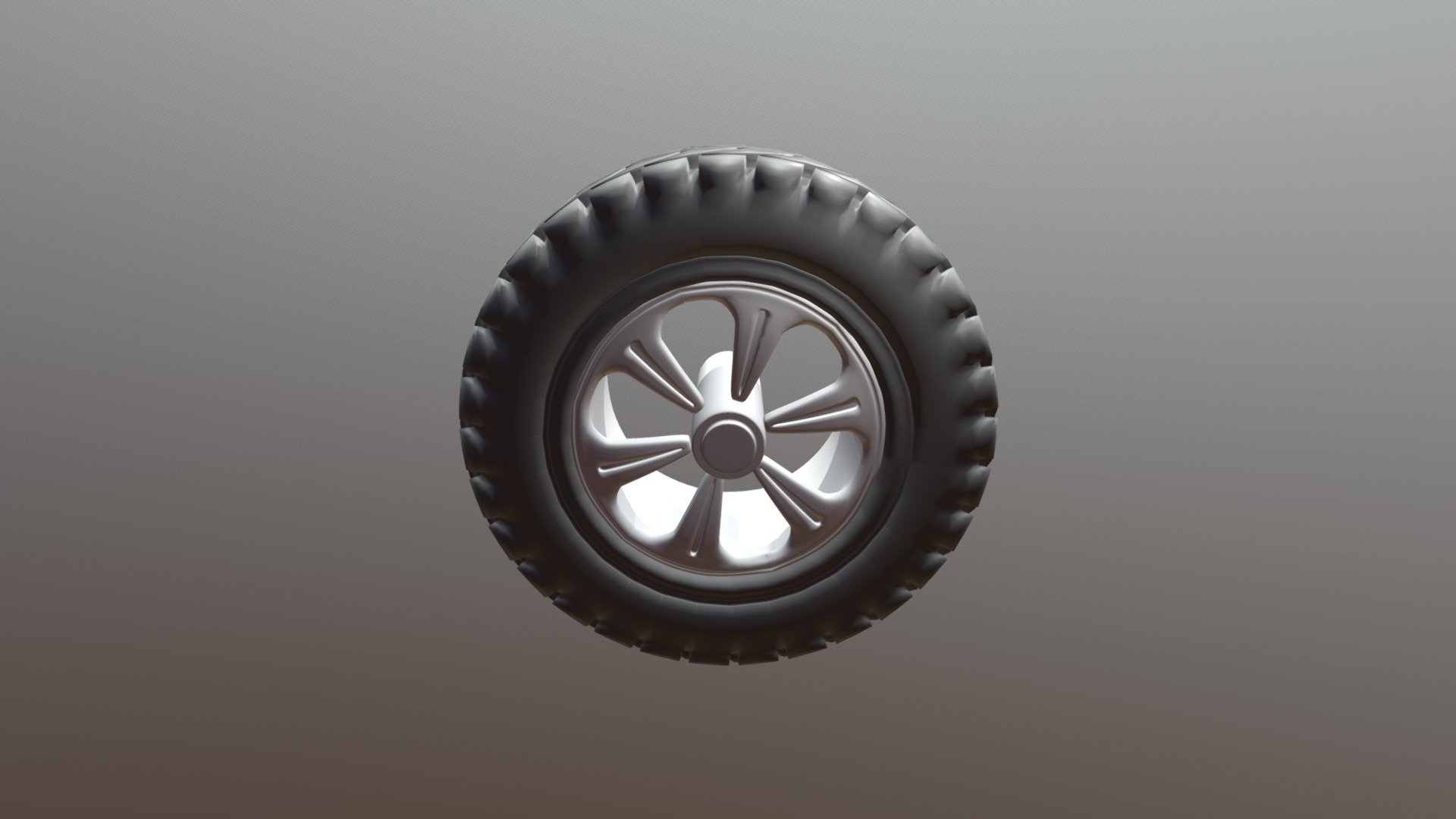 Modeling a wheel - excercise - 3D model by lucieofic [9b1efc5] - Sketchfab