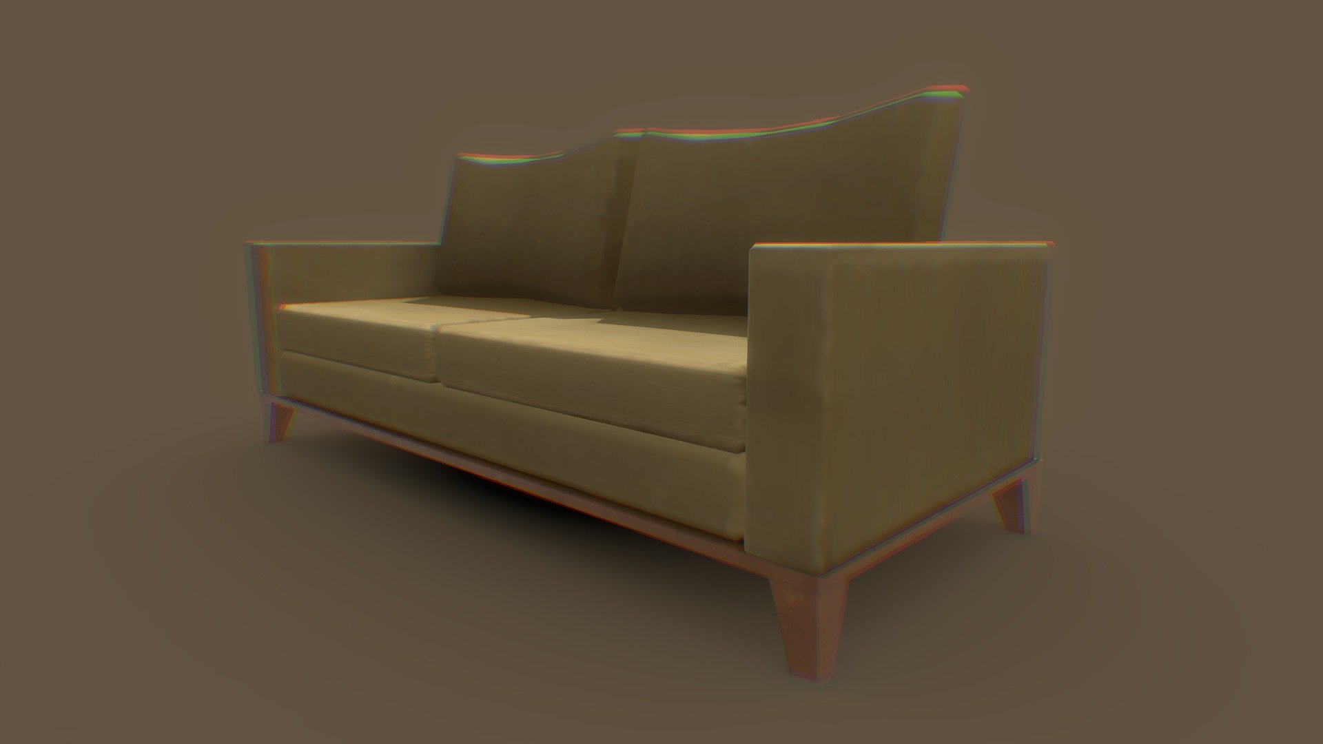 Stylized Sofa - Download Free 3D model by rgrbzrr [9b1f11a] - Sketchfab