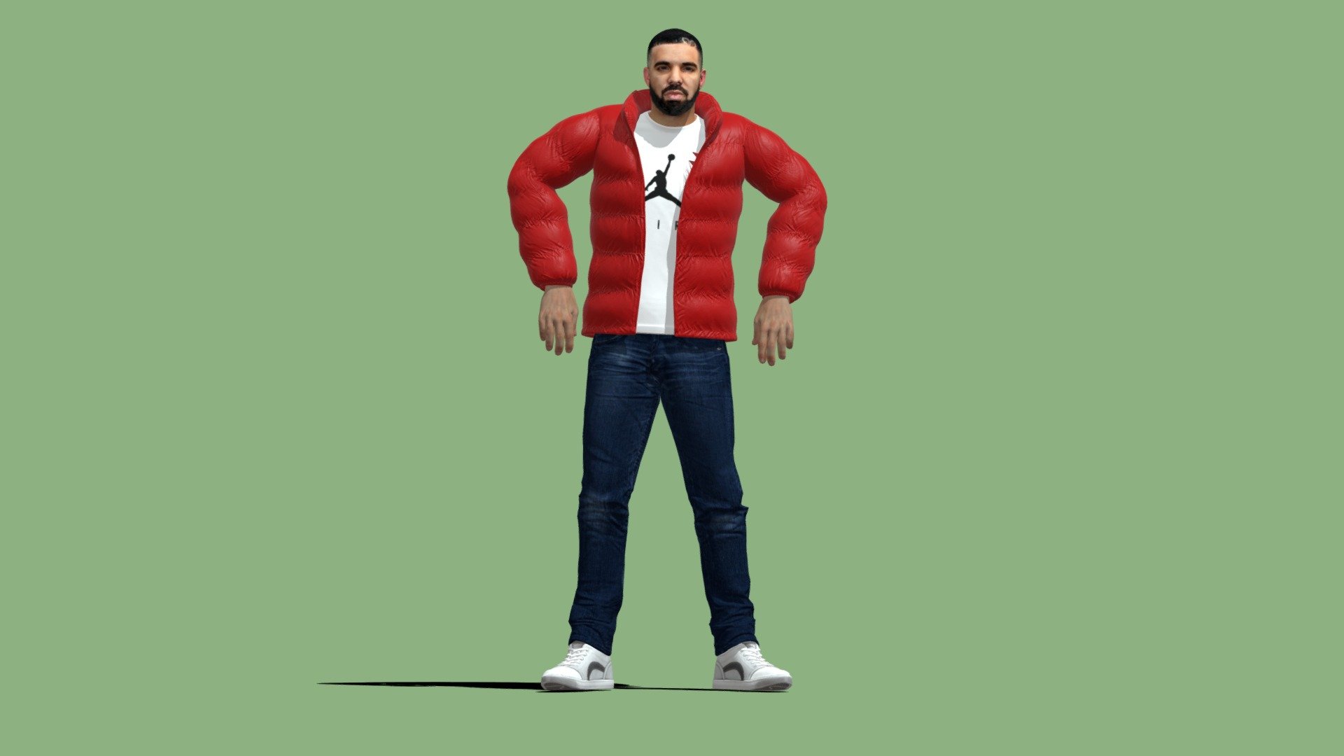 Drake 3d model - 3D model by 3dpassion.net (@3dpassion) [9b20446 ...