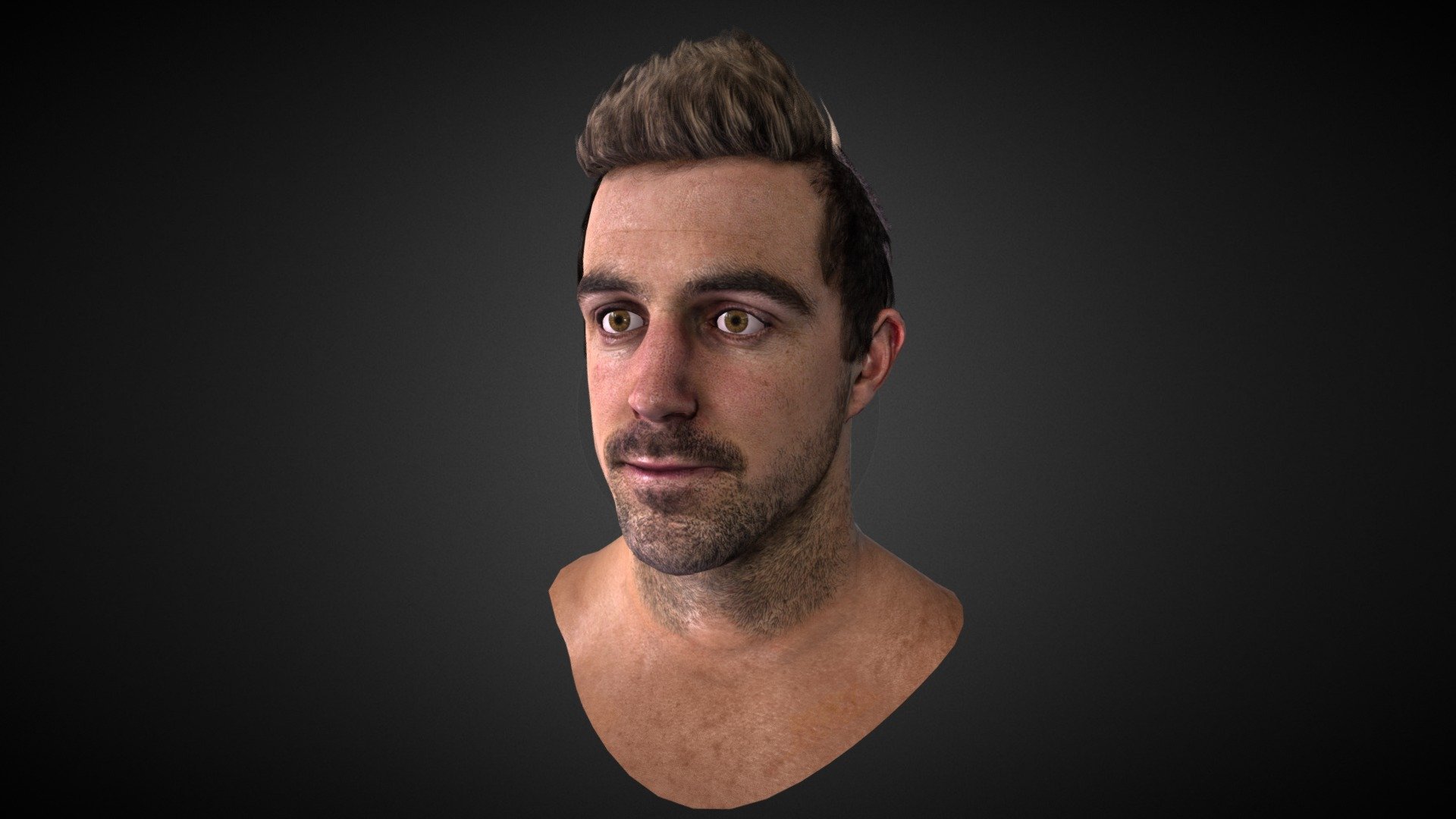 Realistic Head - 3D model by JuegoStudio [9b2166d] - Sketchfab