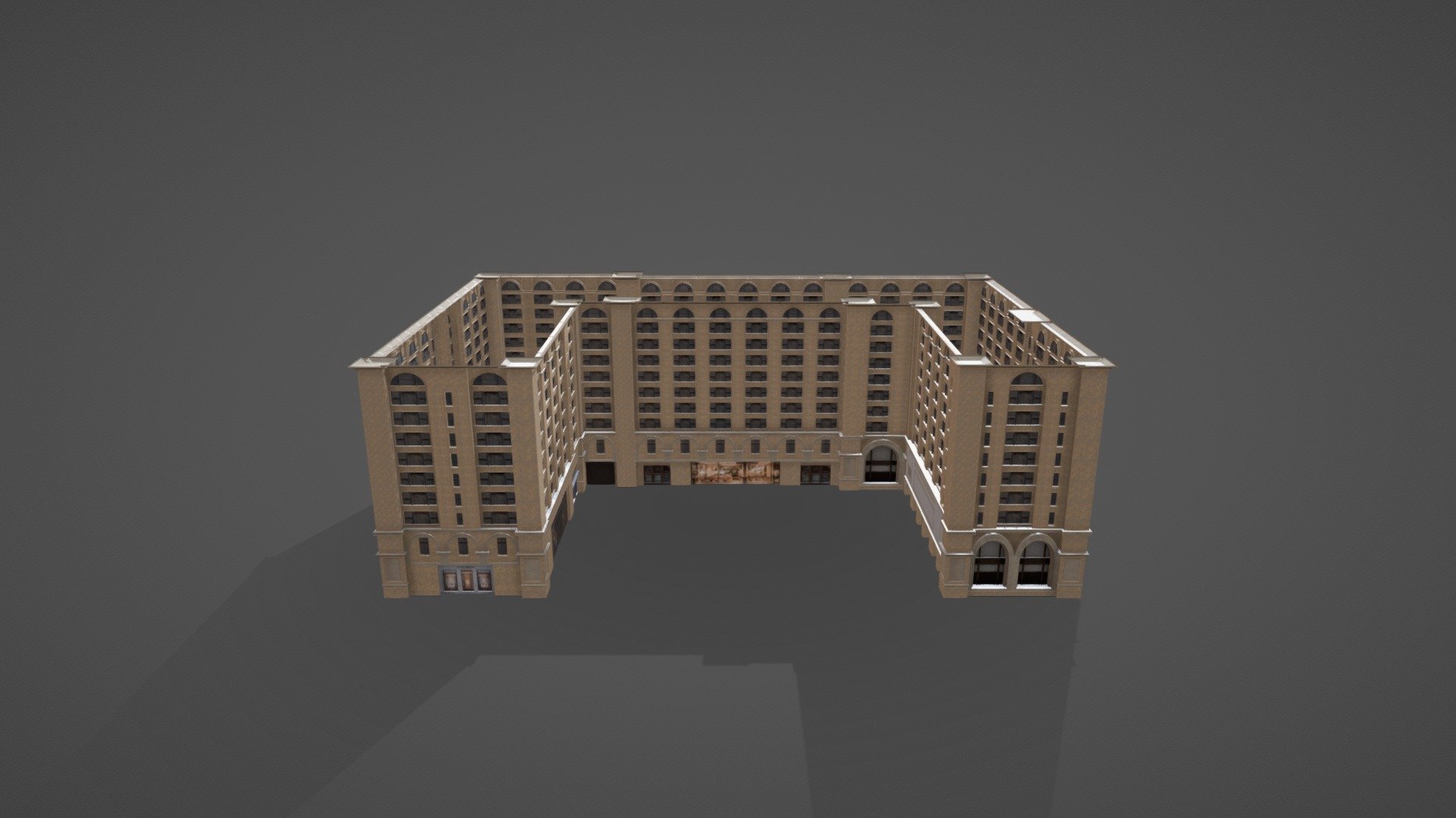Modular Building - 3D model by Vnsavele [9b219cf] - Sketchfab