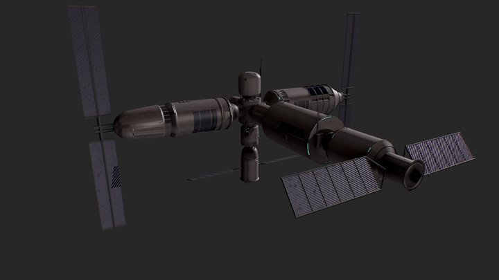 Space_station 3D models - Sketchfab