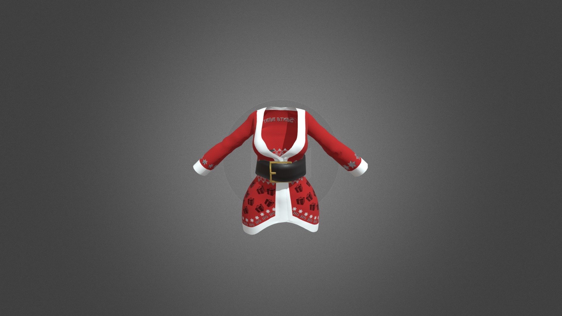 Santa Baby Outfit - Download Free 3D model by watermelonjustice ...
