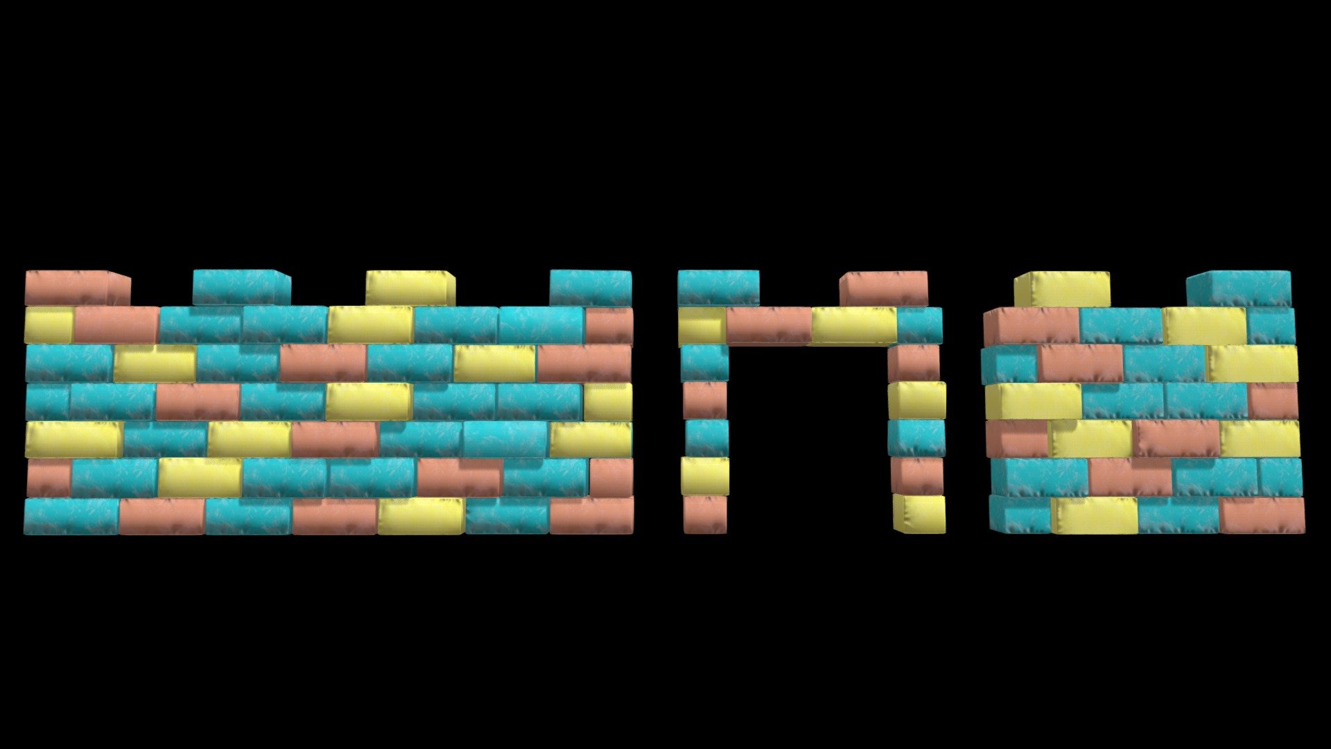 Poppy Playtime Chapter 3: Playhouse Brick Wall - Download Free 3D model ...