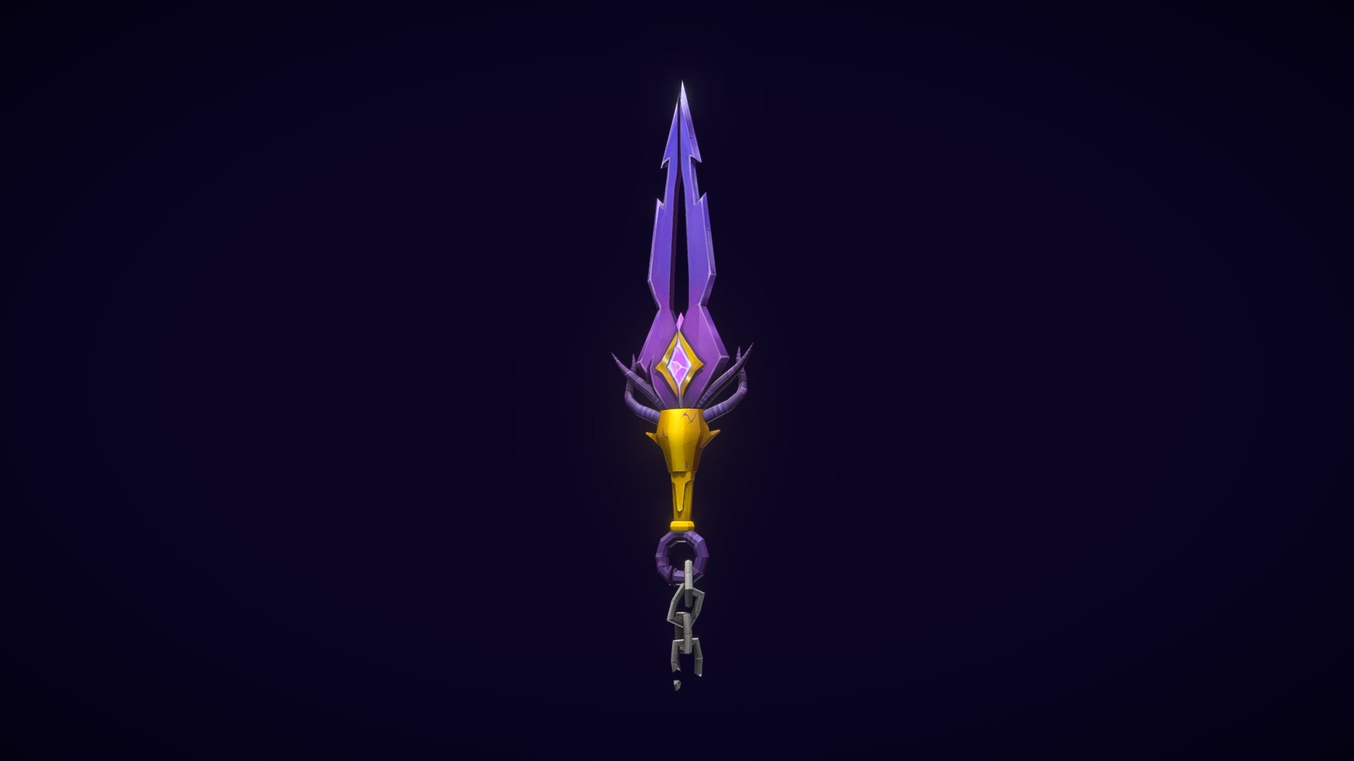 Weaponcraft | Amethyst Sword - 3D model by Dana Altynbekova (@danaltyn ...