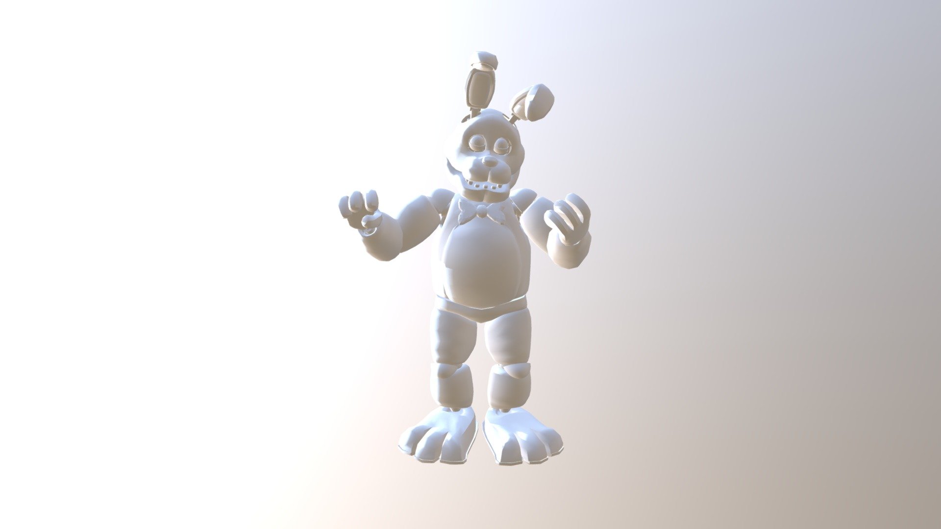 Bonnie-the-Bunny - 3D model by Funtime Foxy (@carrotwarbaf) [9b261a0 ...