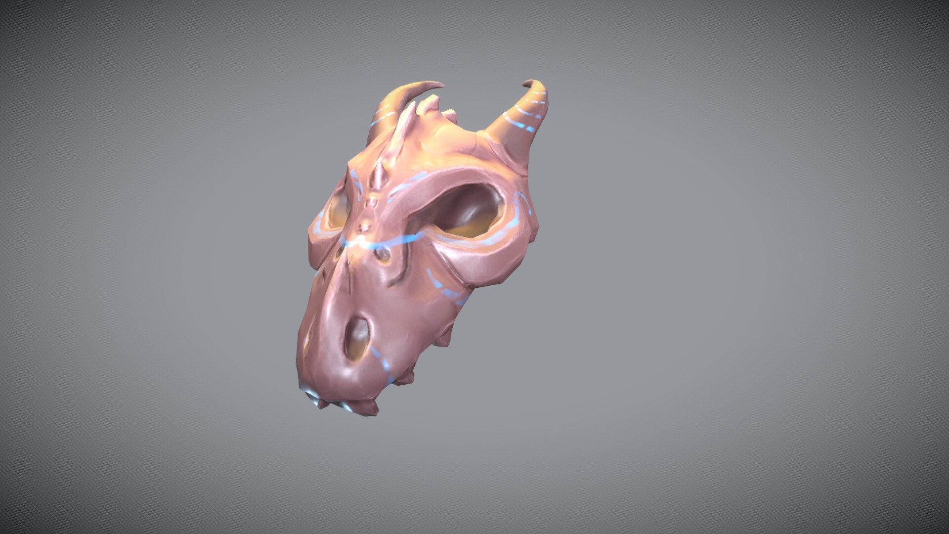 Dragon head skull - Download Free 3D model by gouel.morgane [9b26ce8 ...