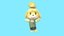Isabelle (Animal Crossing) - Download Free 3D model by Chloe Garces ...