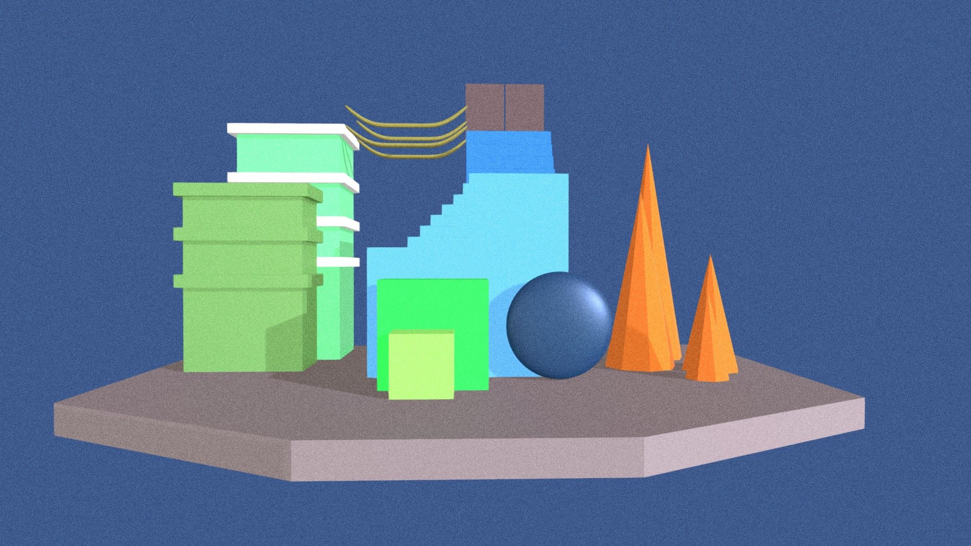 PAF Stage - 3D model by Aritra Mukherjee (@1a2r3i) [9b29384] - Sketchfab