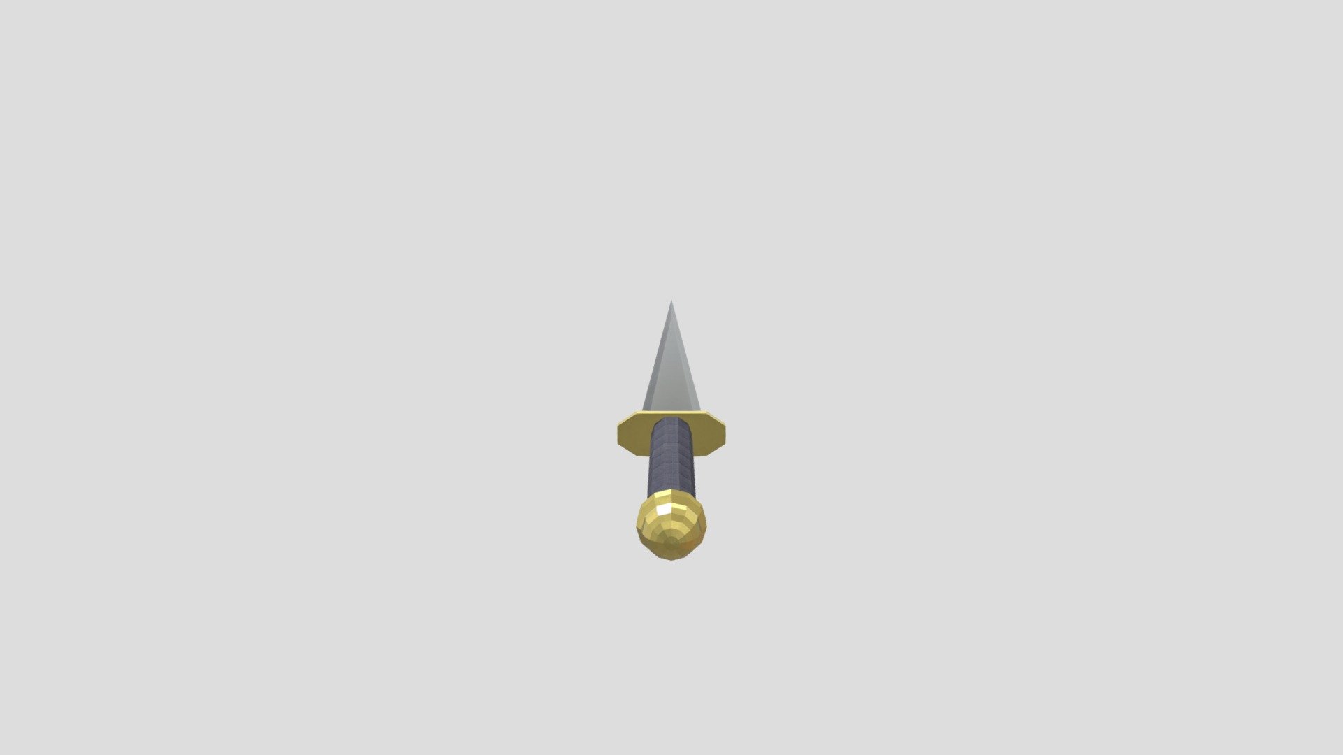 Dagger - 3D model by DerekVillafuerte [9b2a2db] - Sketchfab