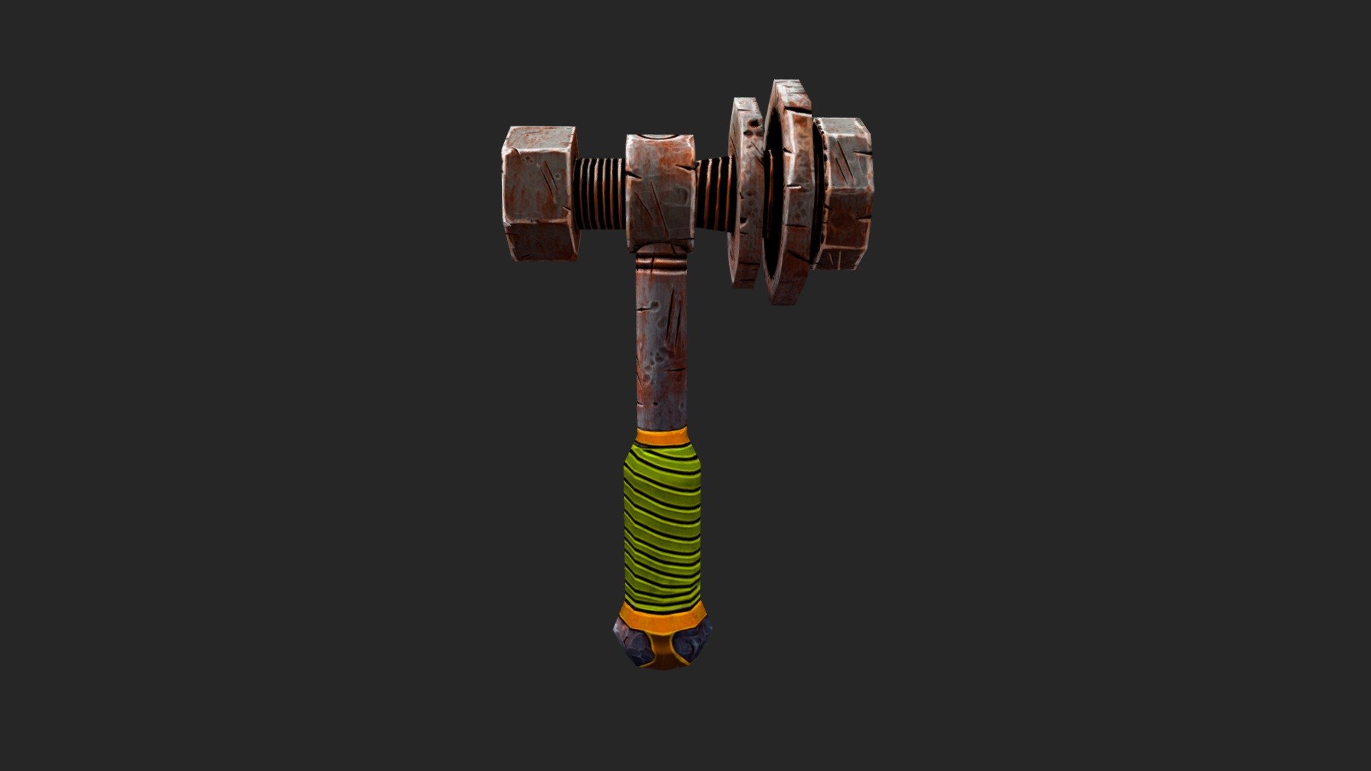 Hammer 08 - 3D model by CC (@ccsf) [9b2a856] - Sketchfab