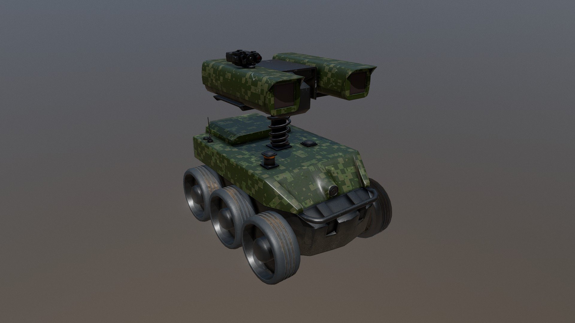 UGV "Plastun" - 3D model by explosive [9b2ca9e] - Sketchfab