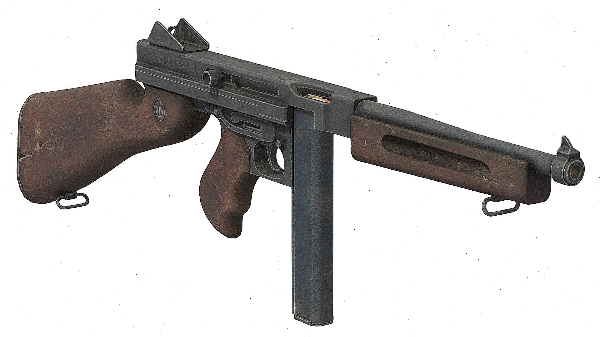 SMG M1A1 - 3D model by momsboxtv [9b2ef46] - Sketchfab